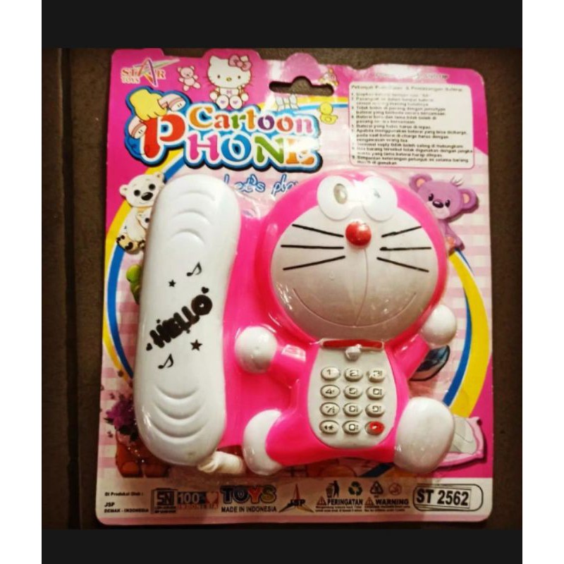 Jual mainan telepon karakter doraemon | Shopee Indonesia
