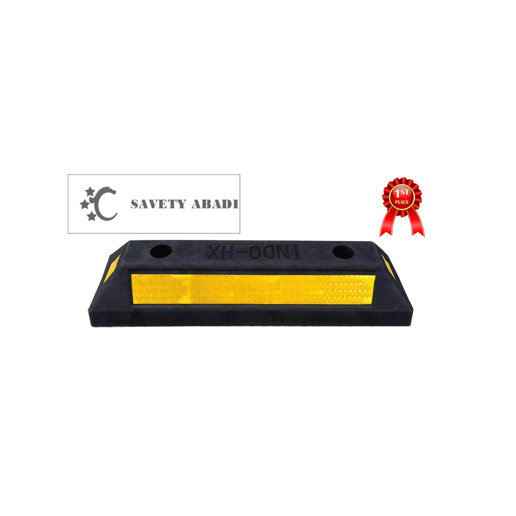 Jual HX Whell Car Stopper Whell Stopper STOP Kuning Hitam Penahan Atau ...