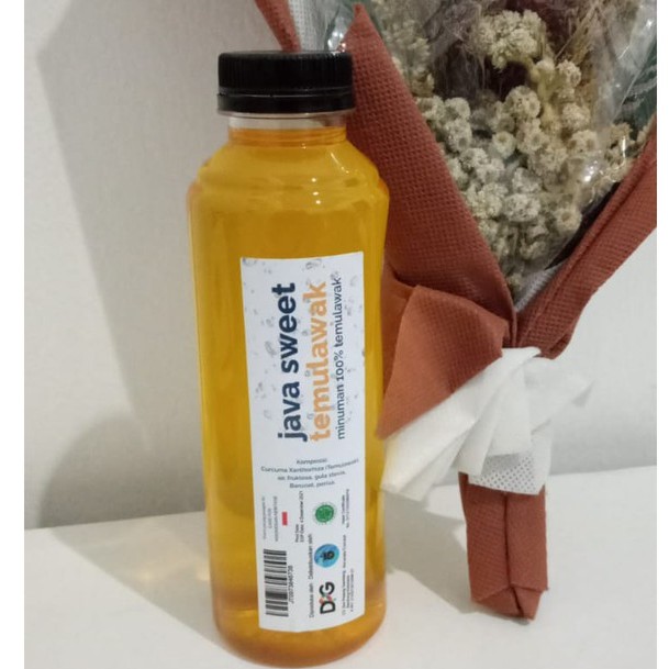 Jual TELA MINUMAN TEMULAWAK BOTOL SIAP MINUM READY TO DRINK DISAJIKAN ...