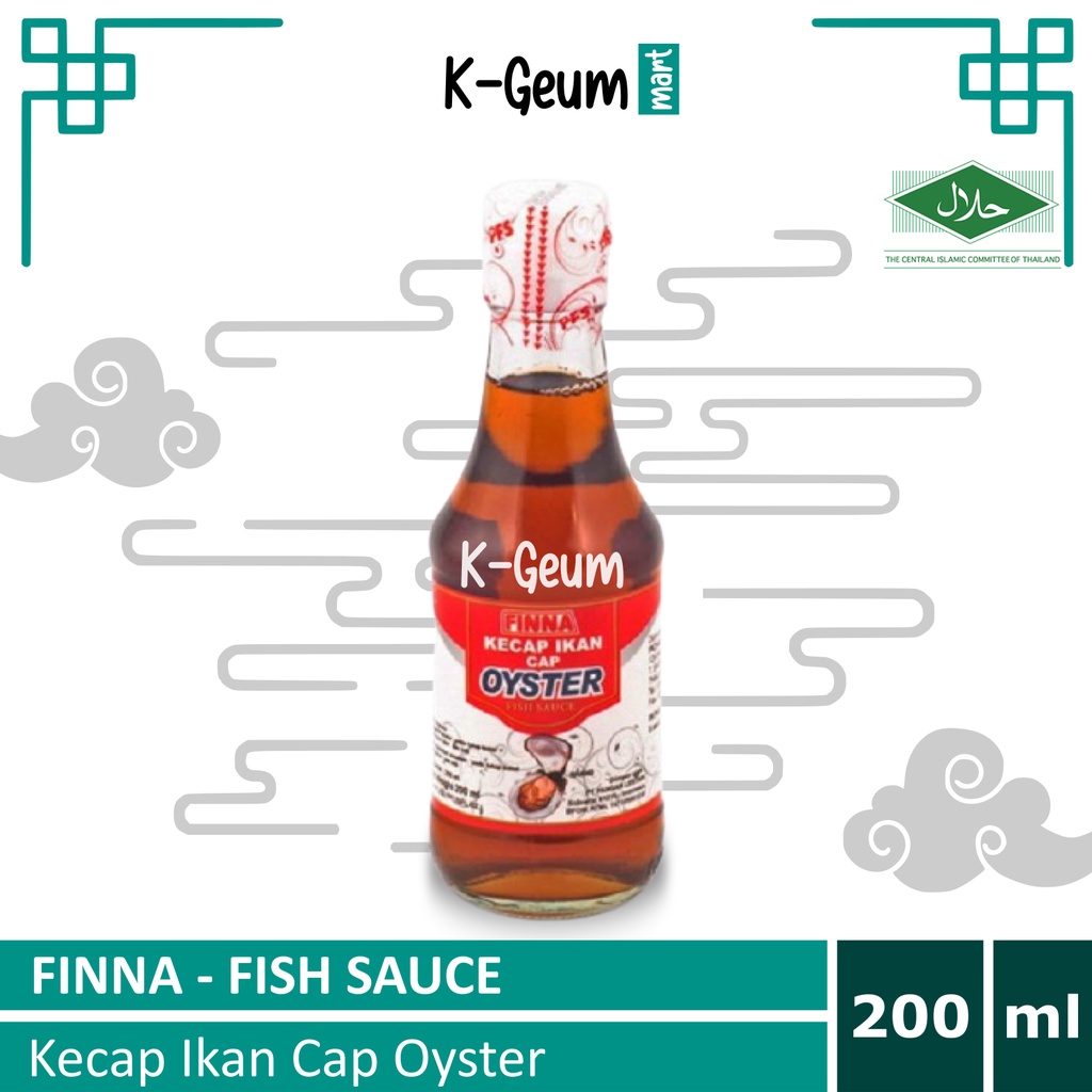 Jual Pichai FINNA Kecap Ikan Cap Oyster | Fish Sauce Halal 200ml ...