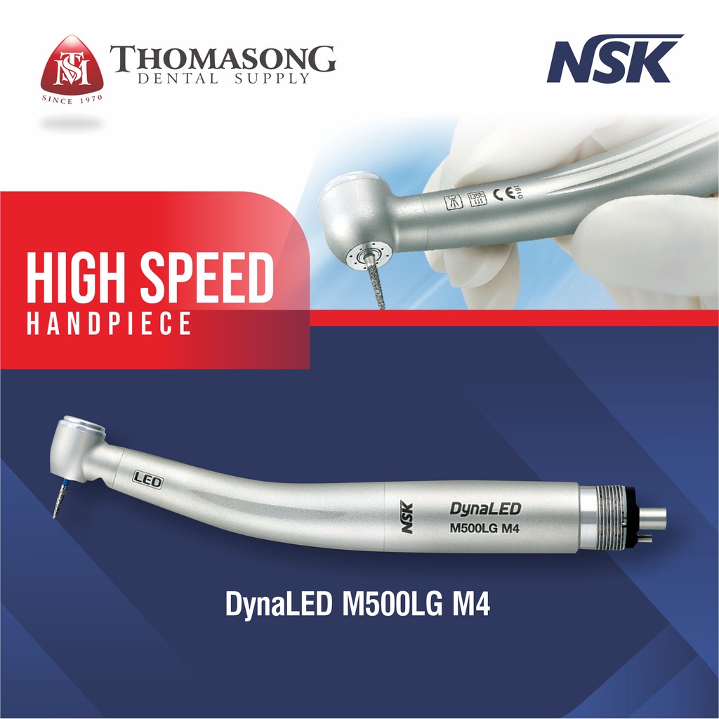 Jual NSK DynaLED Highspeed Handpiece Optic 4 Hole | Shopee Indonesia