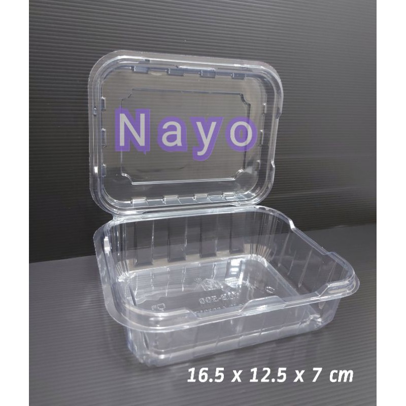 Jual Kotak mika buah strawberry MB500 500gr | Shopee Indonesia