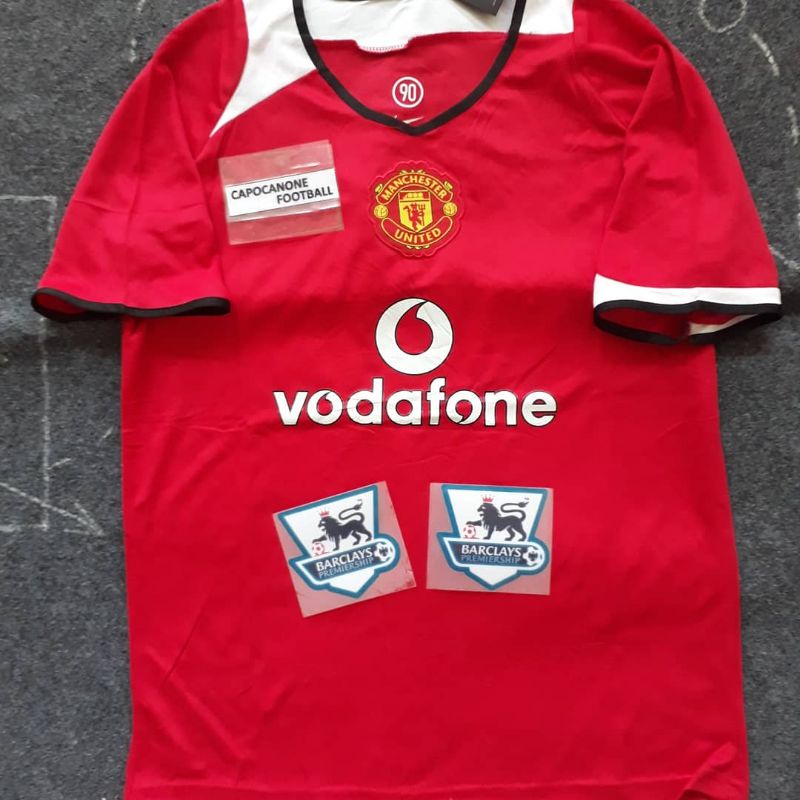 Jual JERSEY M4NCHESTER UNITED RETRO MU 2004 2005 2003 04 05 HOME ...