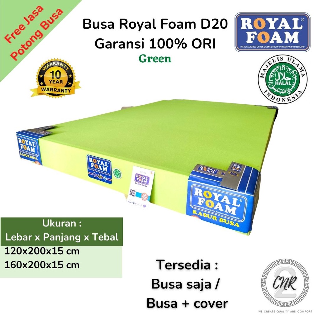 Jual Kasur busa tidur Queen, double untuk 2-3 orang, matras tidur busa ...