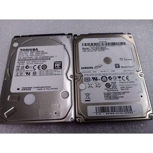 Jual Hardisk Laptop 1TB SATA HDD Hard Disk Internal Netbook Notebook ...