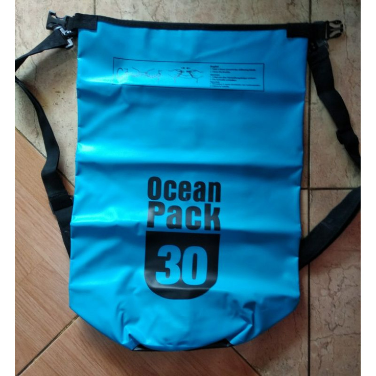 Jual DRYBAG 30L DRAYBAG 30ltr pelindung air hujan peralatan pendakian gunung waterproof tebal ...
