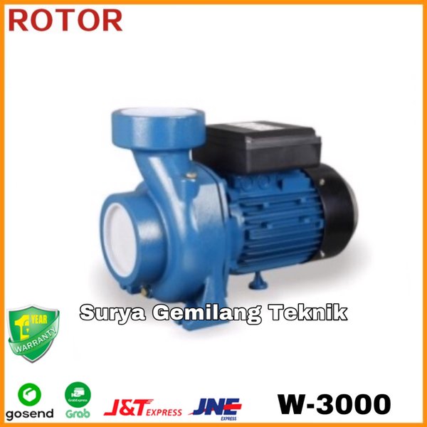 Jual Pompa Air Dorong Centrifugal 3HP Rotor W3000 2.2KW Cooling Tower 3 ...