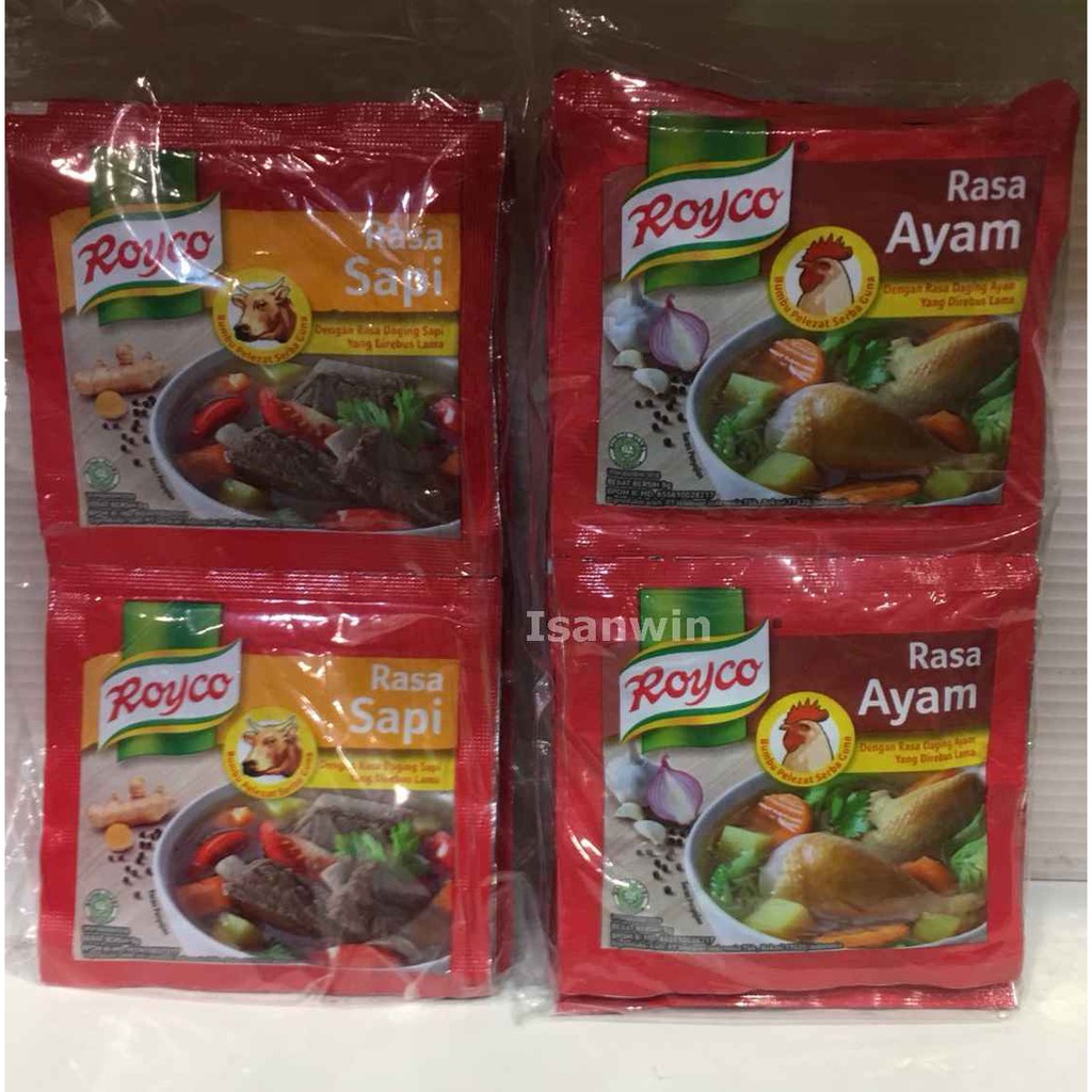 Jual Royco Sapi dan Ayam Renceng Sachet (isi 12 sachet) | Shopee Indonesia