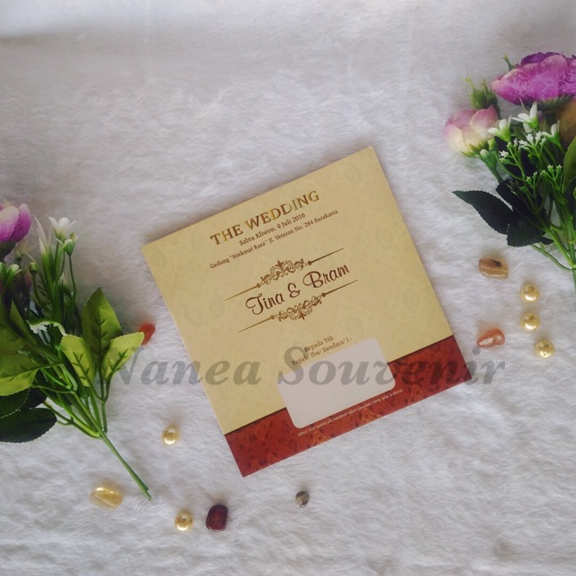 Jual Undanga/ undangan custom/ undangan full color/ invitation/ weddin ...