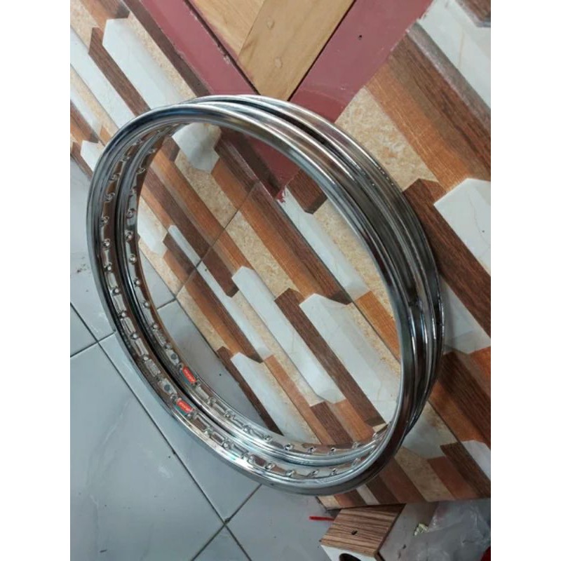 Jual VELG-RIMS 20 X 1.75 BESI CHROME 36H 1 SET ARAYA | Shopee Indonesia