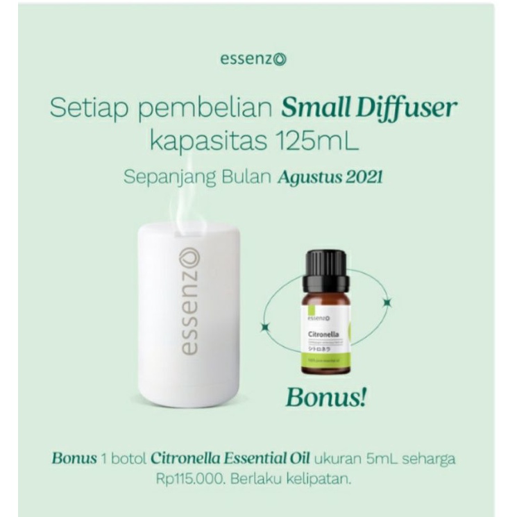 Jual ESSENZO SMALL DIFFUSER 125ML | Shopee Indonesia