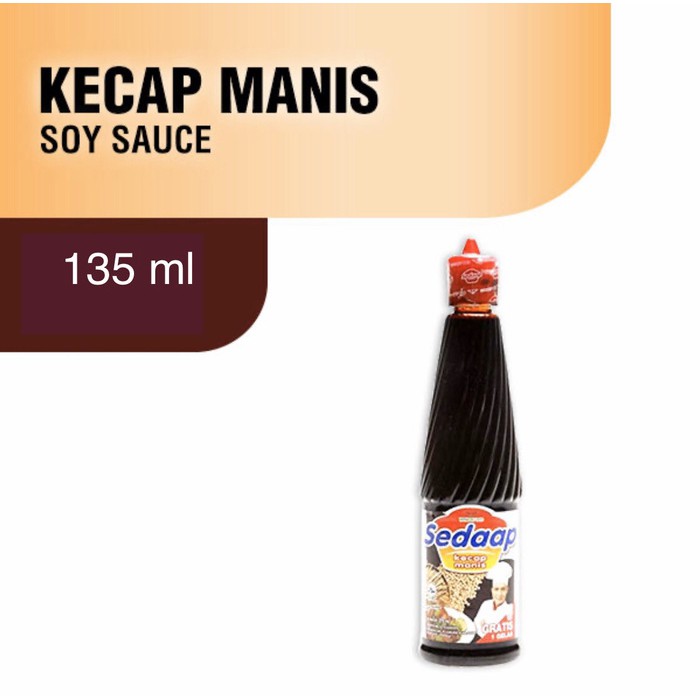 Jual Kecap Manis Sedaap botol 135ml | Shopee Indonesia