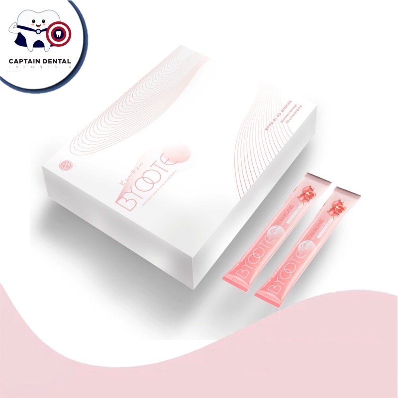 Jual Byoote Collagen Glutathione Antioxidant Whitening 1 Box (16 ...