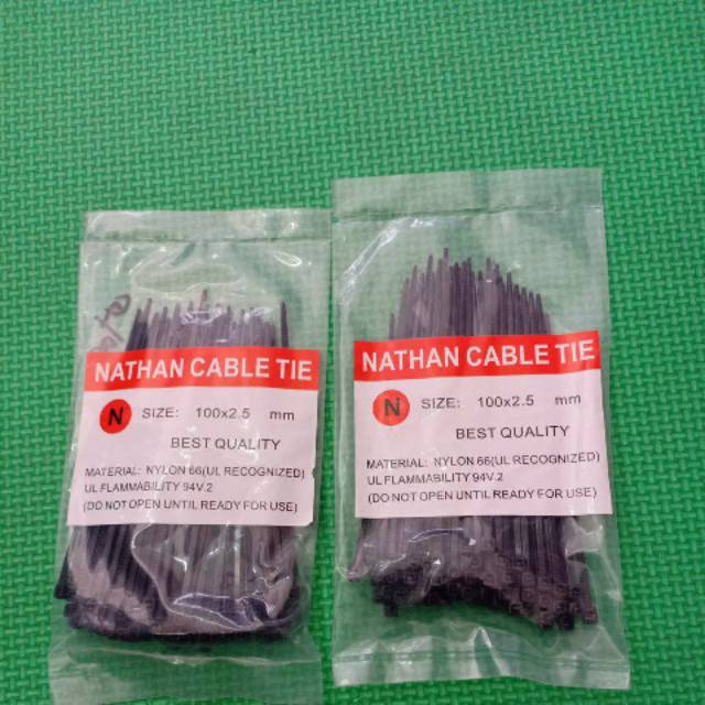 Jual Kabel tis 10cm hitam tebal | Shopee Indonesia