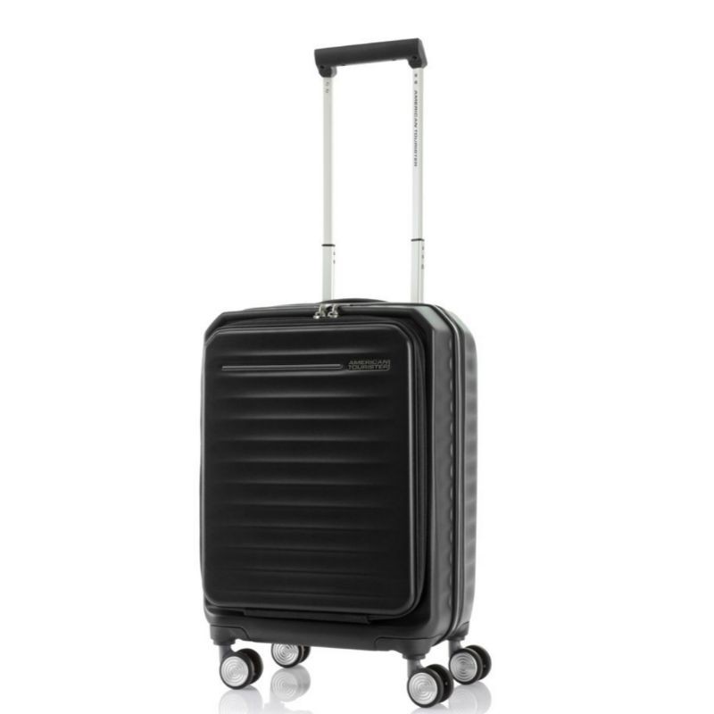 Jual Koper American Tourister Frontec 20 inch Cabin Hitam | Shopee ...