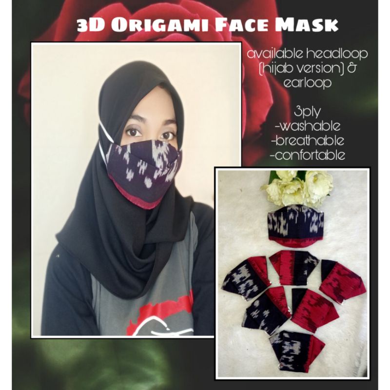 Jual Origami Masker (Merdeka Series) | Shopee Indonesia