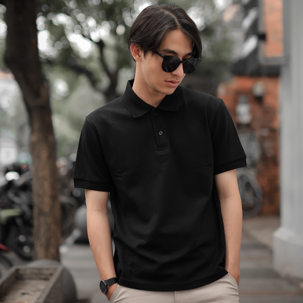 Jual Polo Shirt Polos Pria / Baju Kaos Berkerah Lengan Pendek | Shopee ...