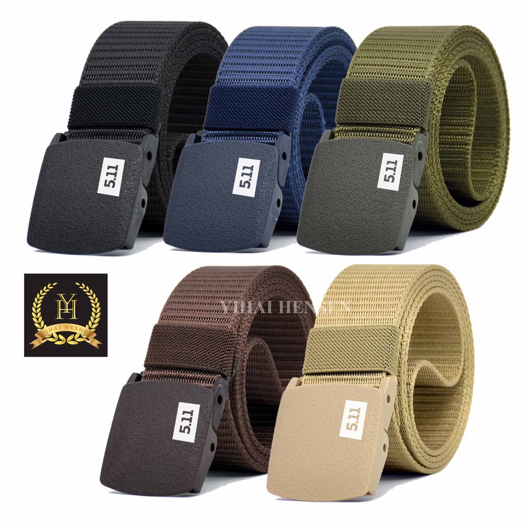 Jual [Y&H] Ikat Pinggang Pria 511 Anti Metal Detector Sabuk Nylon Canvas Tactical Army - YH188 ...