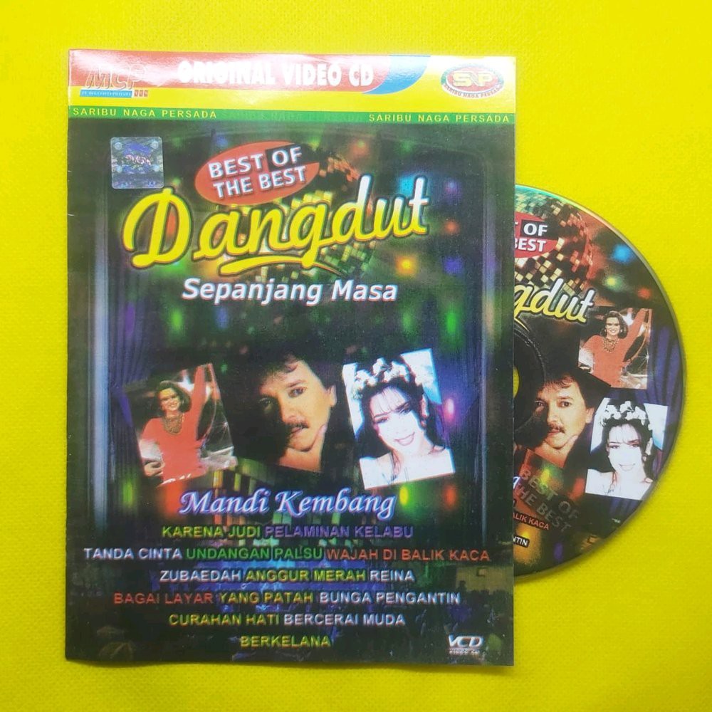 Jual kaset Video VCD original Lagu Terbaik Best of the Best DANGDUT Sepanjang Masa | Shopee ...