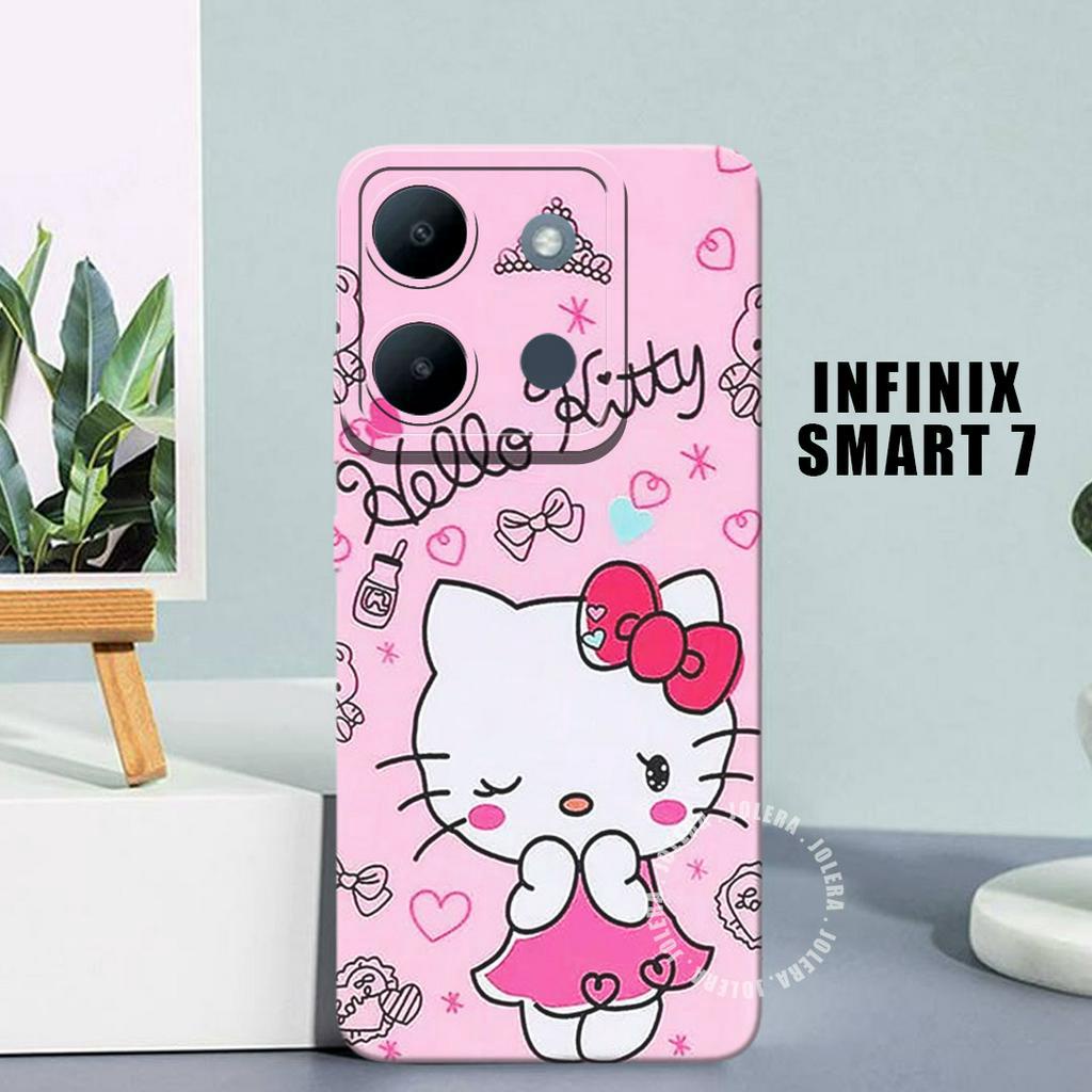 Jual HK 41 - SOFTCASE FOR INFINIX SMART 7 GAMBAR HELLO KITTY CASING HP ...