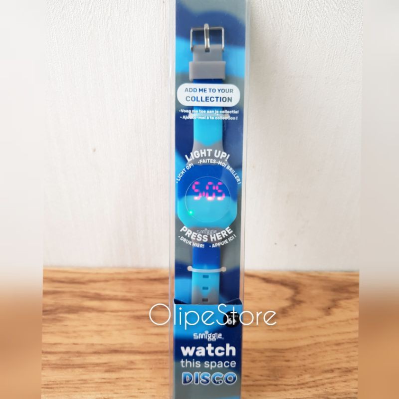 Jual SMIGGLE - Disco Watch This Space Jam Tangan Lampu Smiggle (Boy ...
