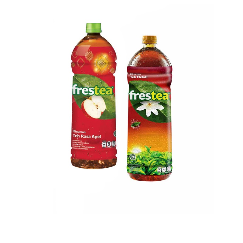 Jual Minuman Teh FRESTEA 1.5 Liter Apel Apple Jasmine | Shopee Indonesia