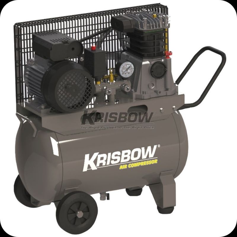 Jual Compressor 2HP 40L 8BAR Italian Design Krisbow 10073150 | Shopee ...