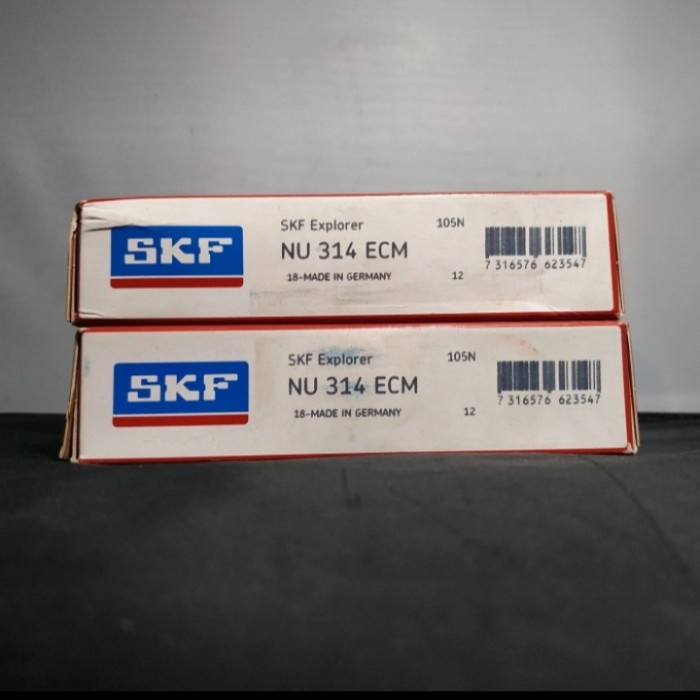 Jual Cylindrical Roller Bearing NU 314 ECM/C3 SKF ORIGINAL NU 314 ECM | Shopee Indonesia