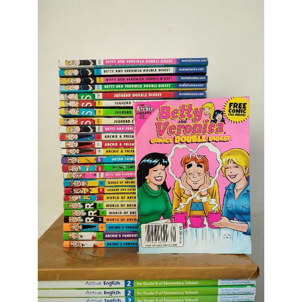 Jual Komik import the archie library betty and veronica comics double ...