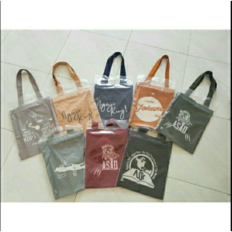 Jual ToteBag Pria dan Wanita | ToteBag Trendy Masa Kini | Shopee Indonesia