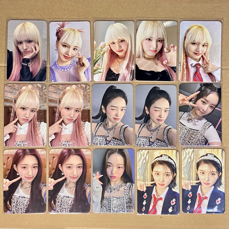 Jual PHOTOCARD IVE YUJIN LIZ WONYOUNG REI GAEUL LEESEO REI SOUNDWAVE MUSIC KOREA LOVE DIVE ...