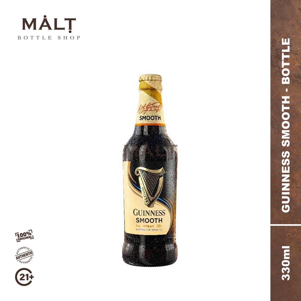 Jual Beer Guinness Smooth Pint 330 Ml | Shopee Indonesia