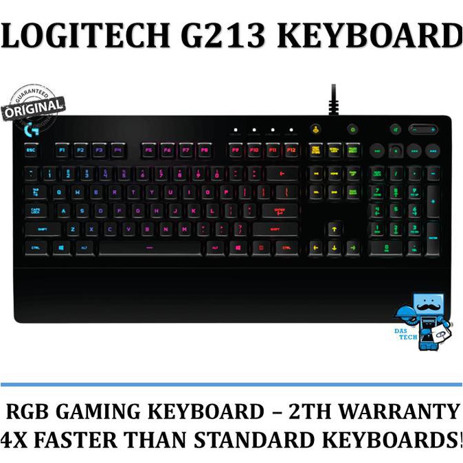 Jual Keyboard Gaming Logitech G213 (Original Resmi) | Shopee Indonesia