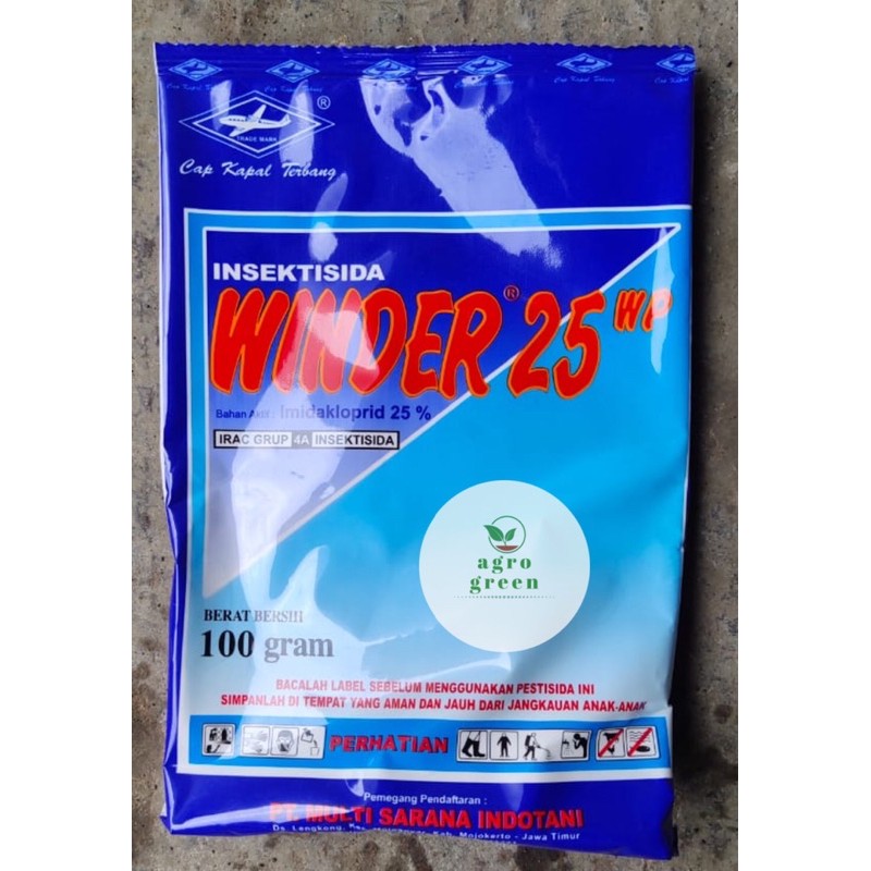 Jual INSEKTISIDA WINDER 25WP - 100gr (KEMASAN BARU) | Shopee Indonesia