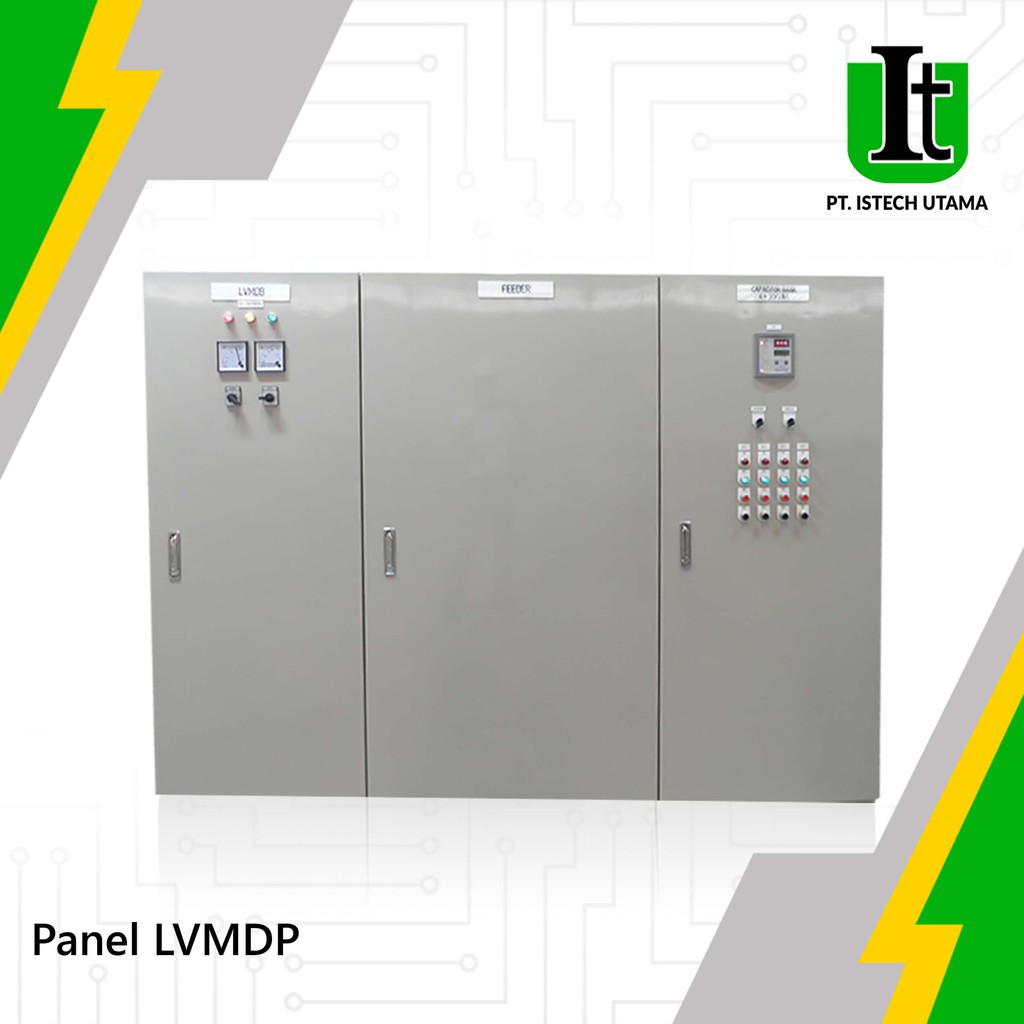 Jual Panel LVMDP + Capacitor Bank - Jasa Perakitan Panel Listrik Sesuai ...