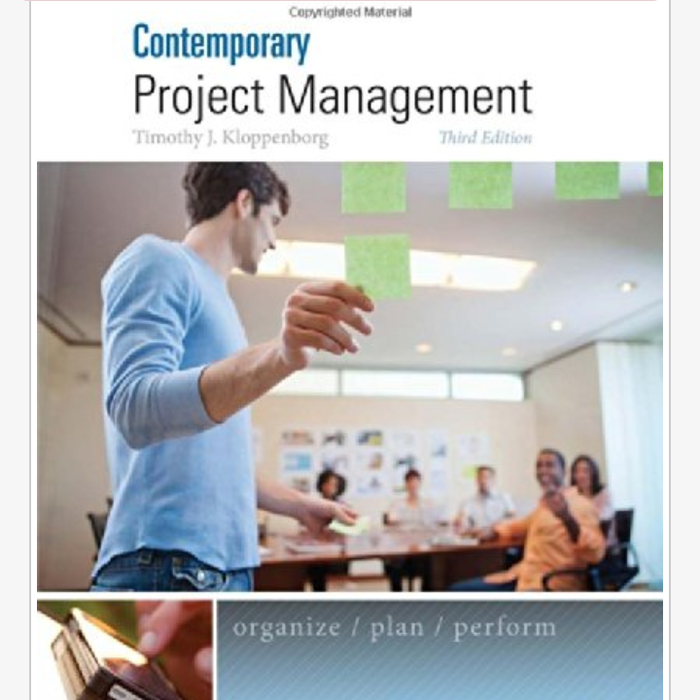 Jual Buku - Contemporary Project Management Timothy Kloppenbor | Shopee ...
