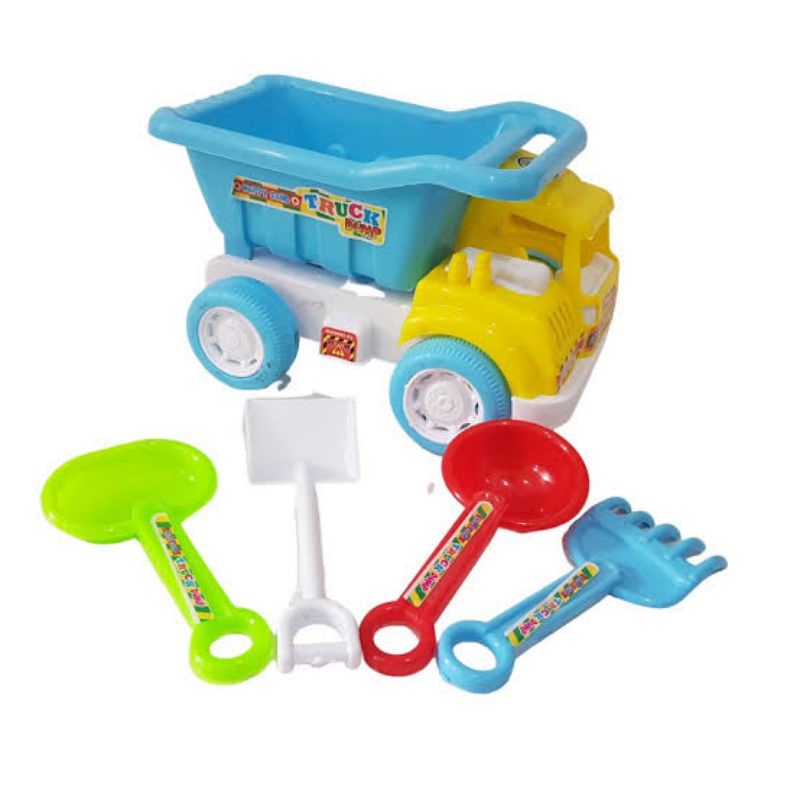 Jual TERLARIS Mainan Anak Mobil Truk Konstruksi SNI - Mobilan Dump ...