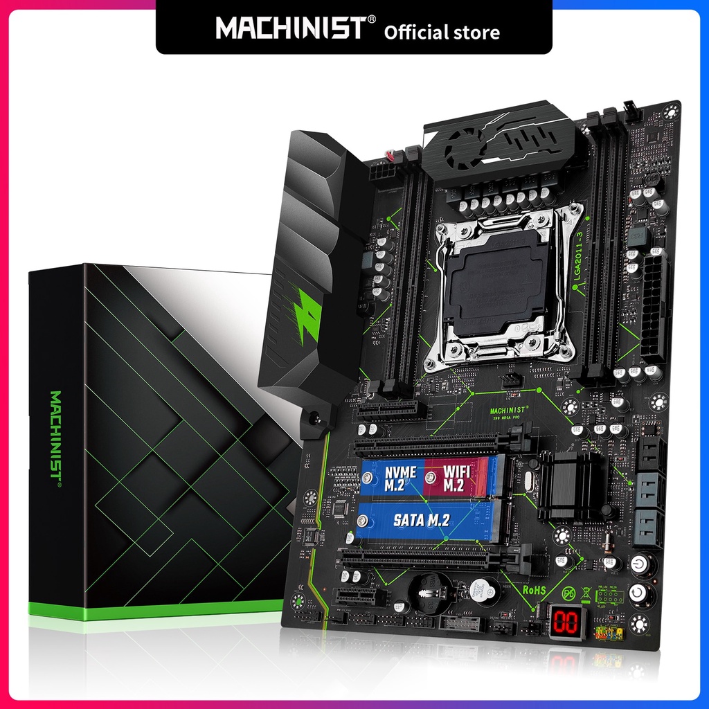 Jual Preorder Machinist X99 Motherboard Support Lga 2011 3 Xeon E5 V3