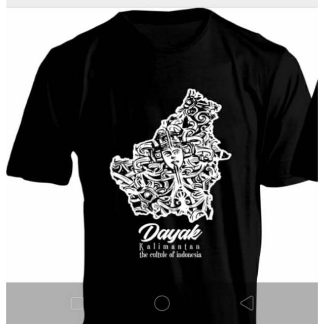 Jual Baju kaos motif dayak kalimantan baju distro kaos langkar | Shopee Indonesia