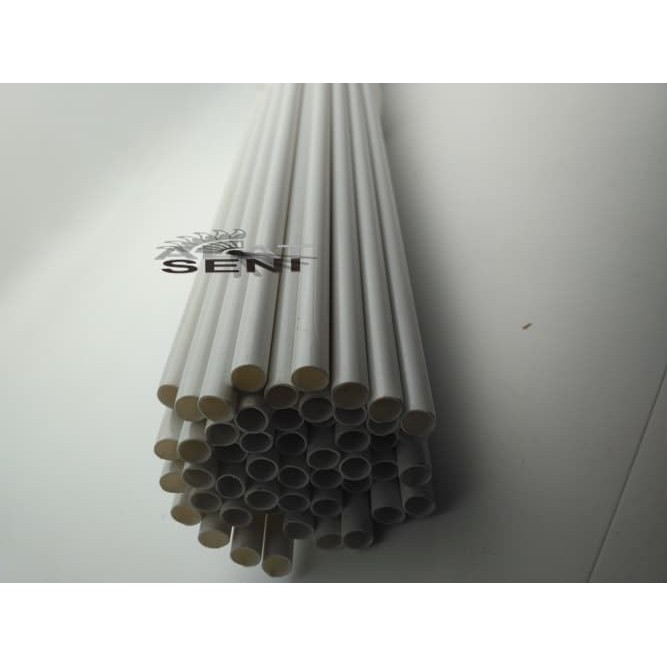 Jual MAKET Pipa Bulat PVC / Diorama ABS Bulat Kosong / ABS Round Stick ...