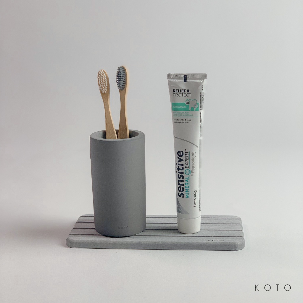 Jual KOTO AlwaysDry Diatomite Tray / Tatakan Botol Sabun / Gelas ...