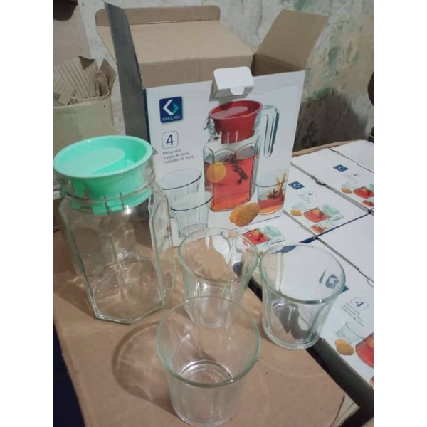 Jual Teapot Set Bening PCLS 4in1 | Shopee Indonesia