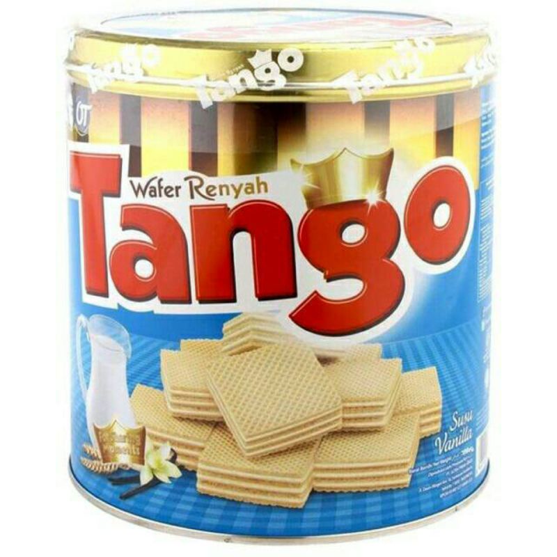 Jual Tango Milk Vanilla Kaleng 300gr / Wafer | Shopee Indonesia