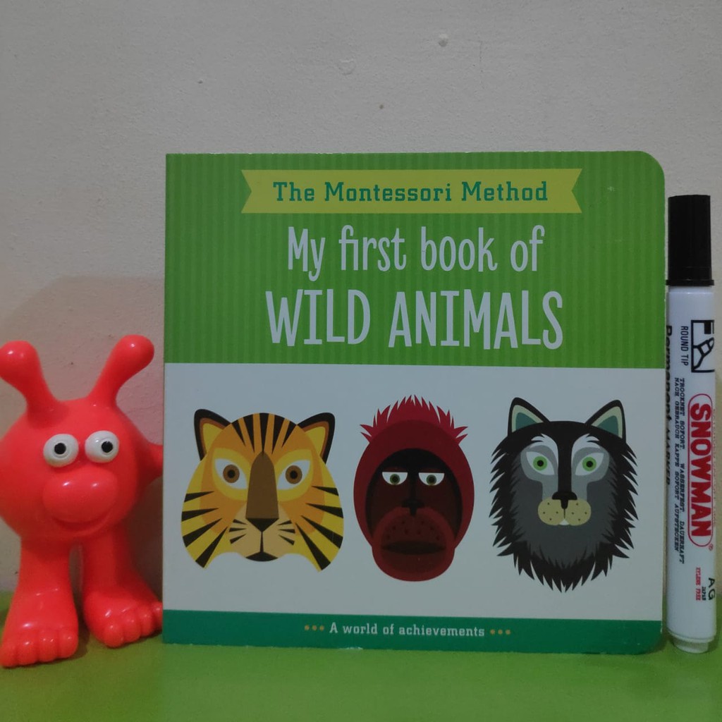 Jual Buku Anak My First Book of Wild Animals (Montessori World of ...