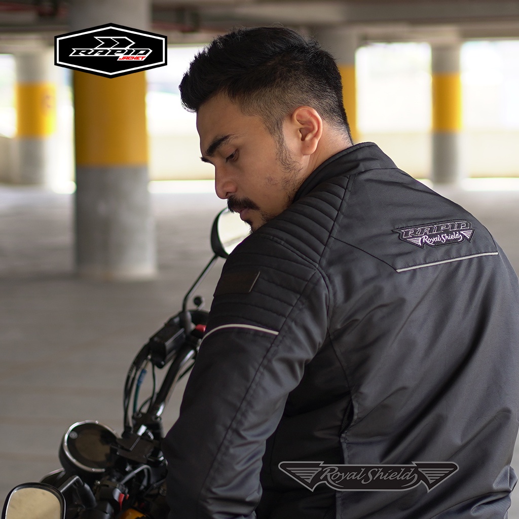 Jual Jaket motor touring premium RAPID ROYALSHIELD vintage jacket ...