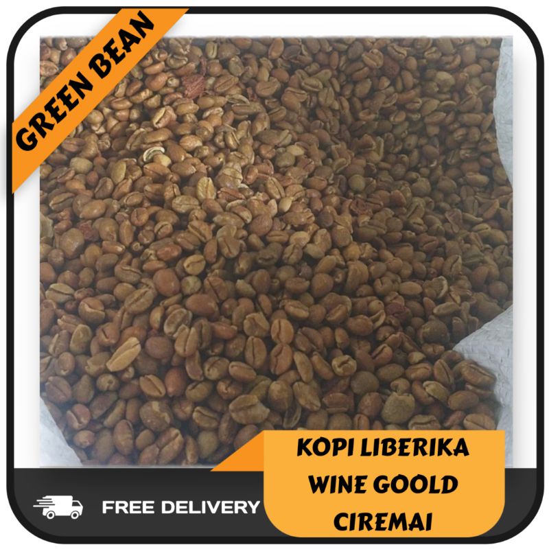 Jual Kopi Green bean Liberika Wine goold 1kg | Shopee Indonesia