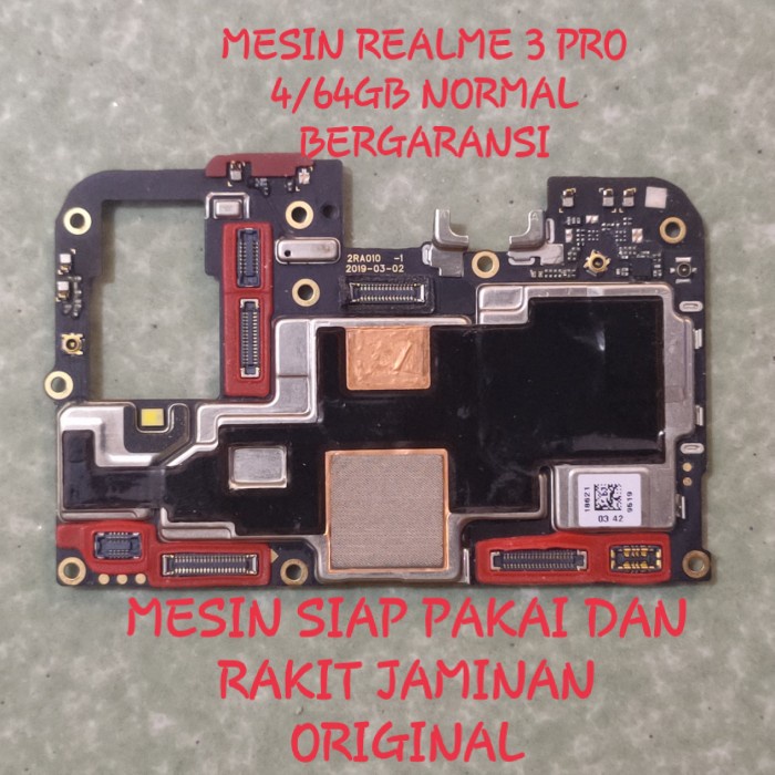 Jual mesin realme 3 pro normal bergaransi mesin realme rmx1851 normal | Shopee Indonesia