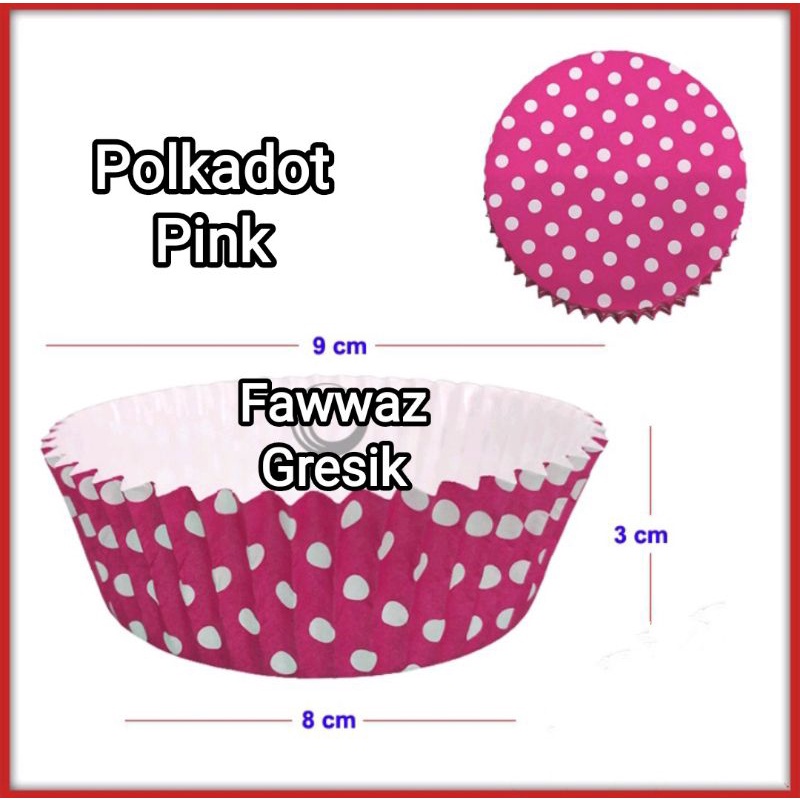 Jual (isi 8 - 10pcs) Kertas Alas Roti Kue / Cup Cake Round Kue Bolu ...