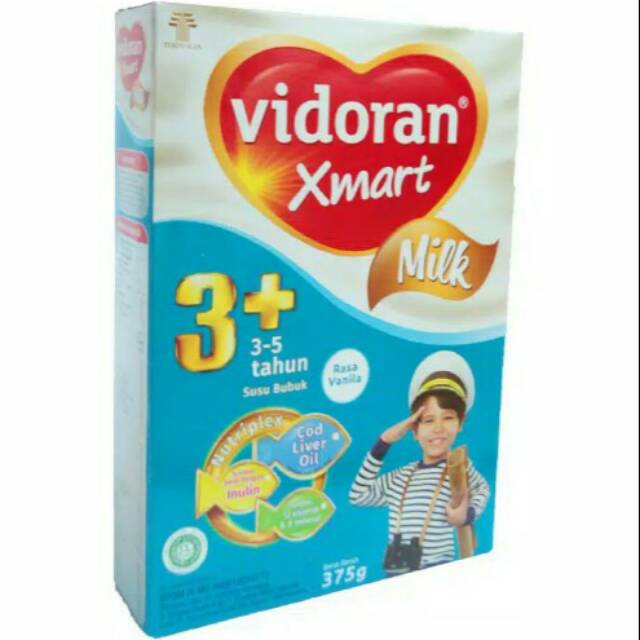 Jual Vidoran Xmart milk 3+ 375gr | Shopee Indonesia