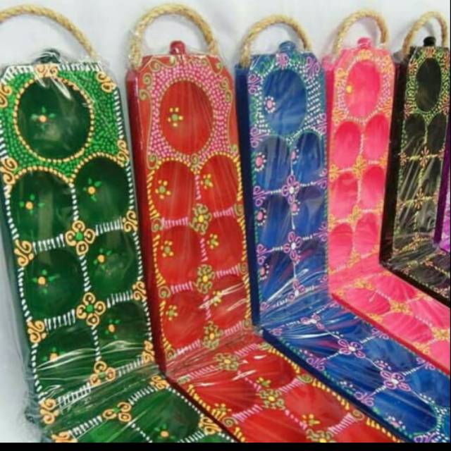 Jual Mainan Anak Tradisional - CONGKLAK KAYU LIPAT bonus biji kerang ...